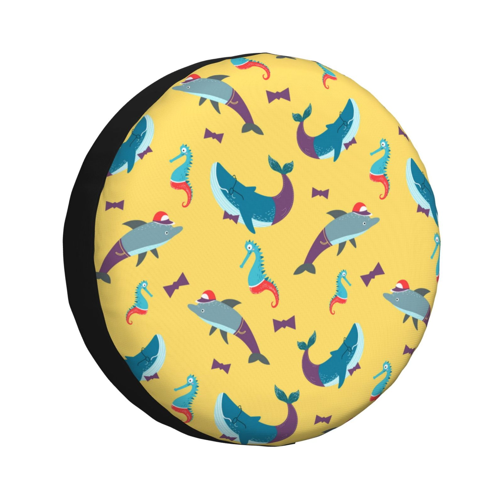 Spare Tire Cover - Funny Cute Shark Whale Seahorse Waterproof Sun ...