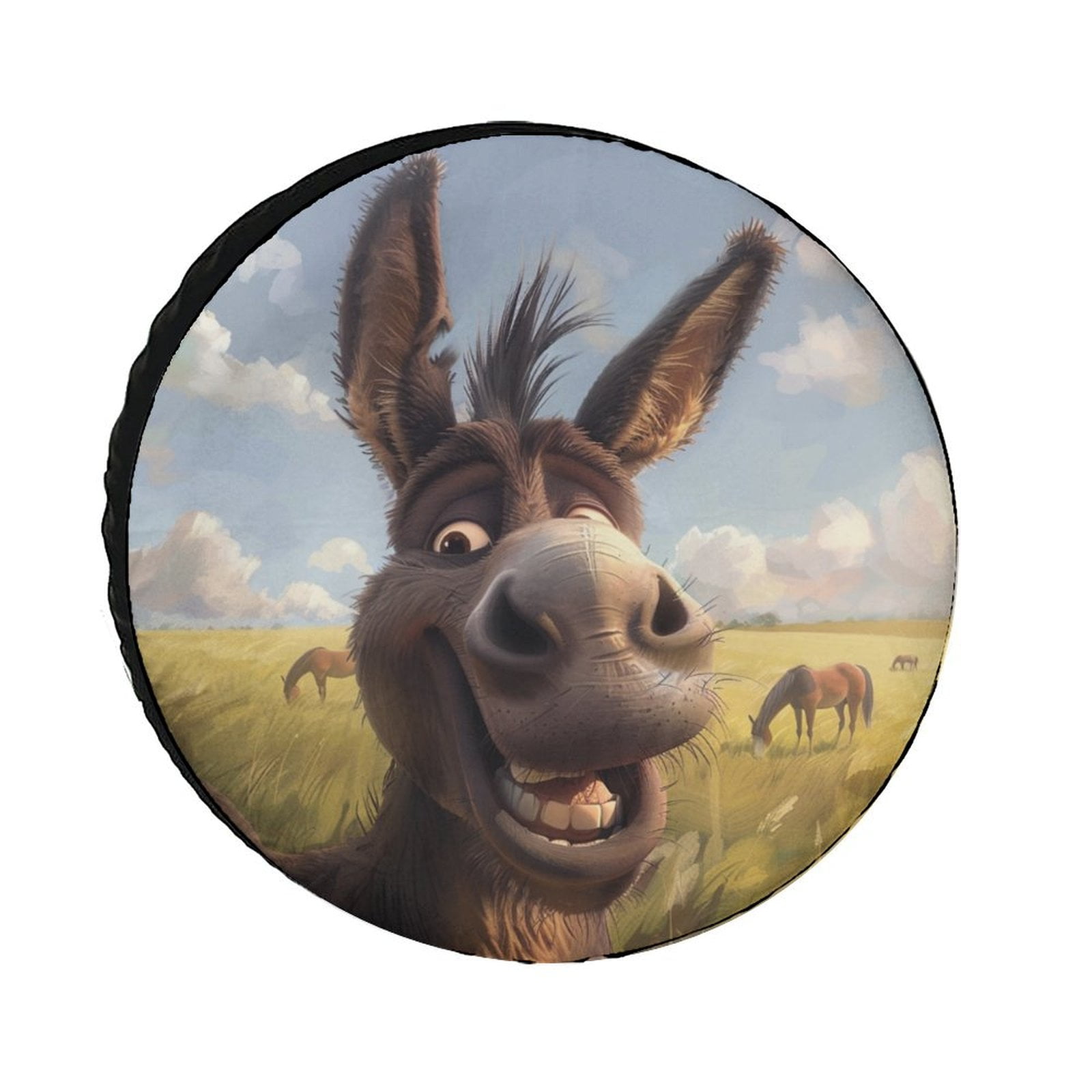 Spare Tire Cover Funny Donkey Wheel Protectors Weatherproof Donkey ...