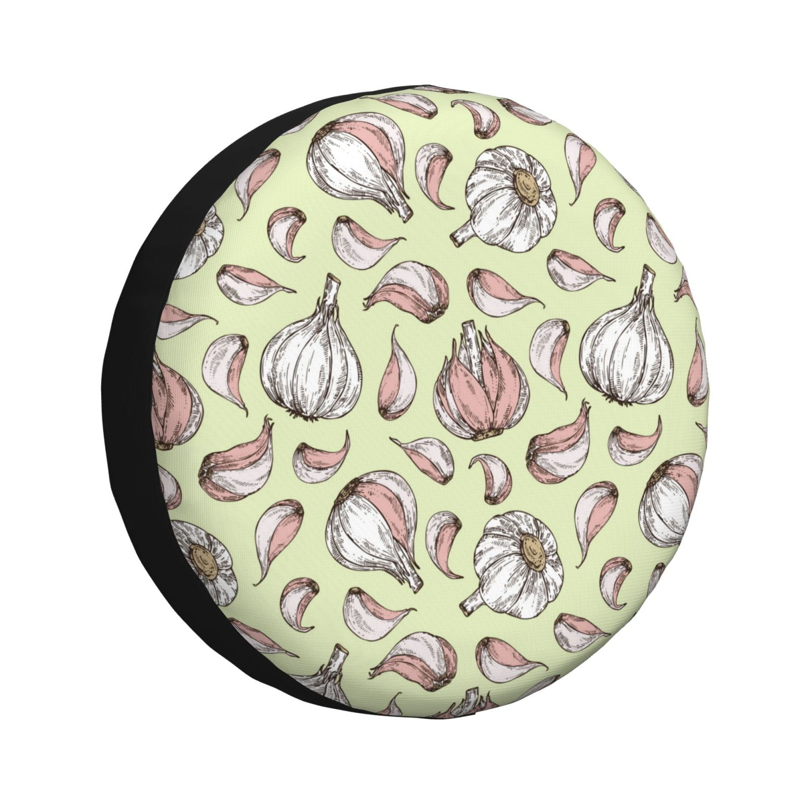 Spare Tire Cover, Garlic Pattern White Wheel Cover Tire Covers For ...
