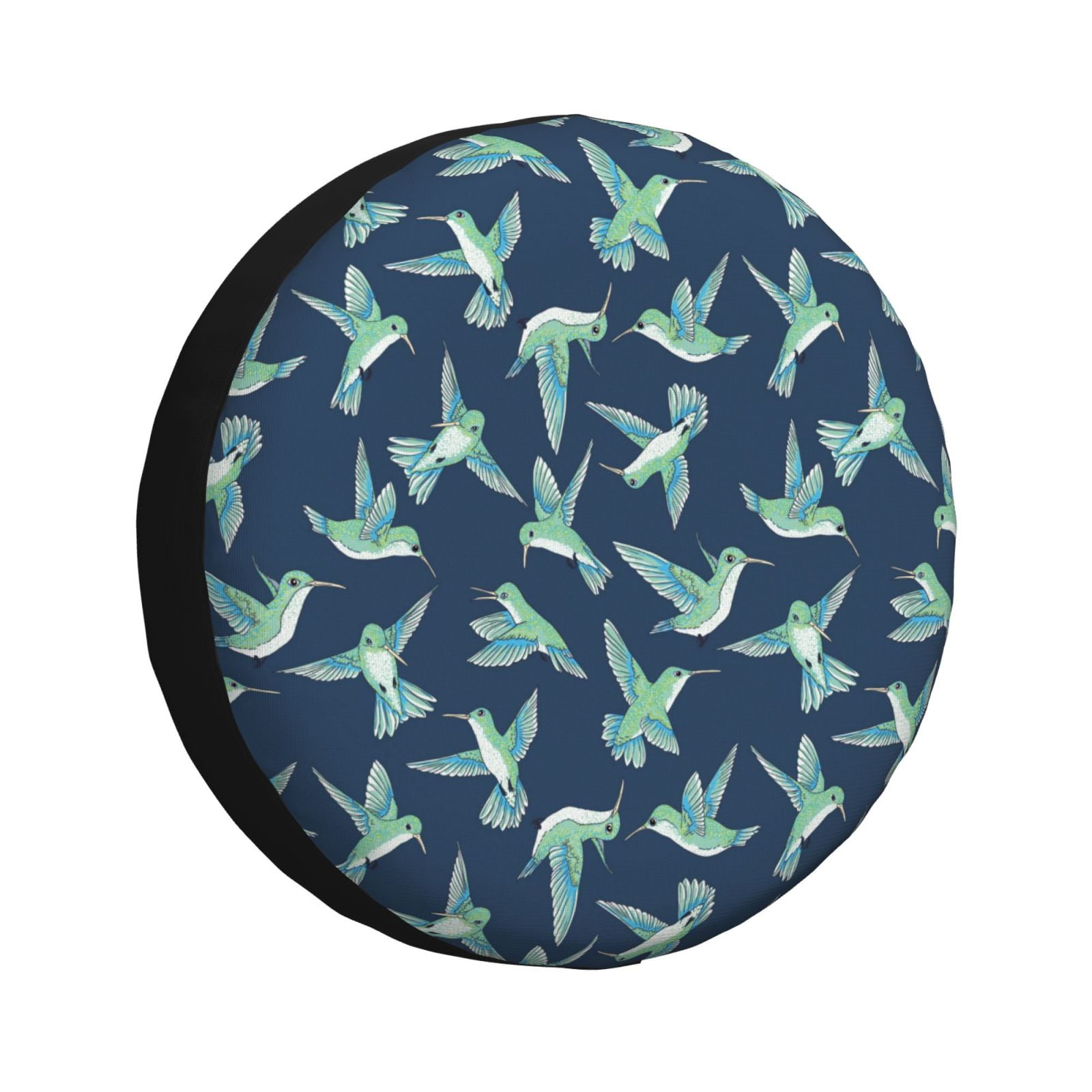Spare Tire Cover Green Hummingbird Waterproof Trailer Tire Covers 14 ...