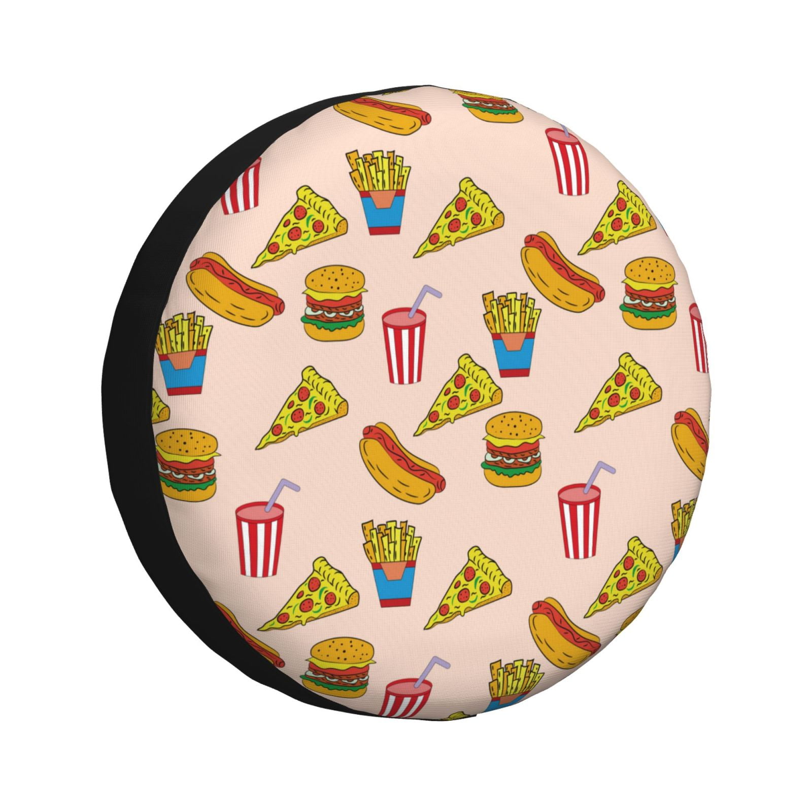 Spare Tire Cover - Hamburger Pizza Coke Universal Fit for RV Car Camper ...