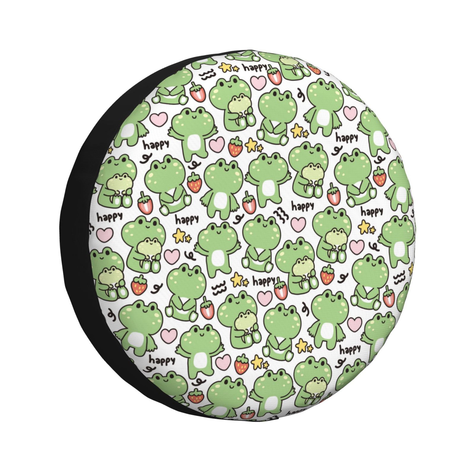 Spare Tire Cover, Happy Frogs Wheel Cover Tire Covers for Trailers Car ...