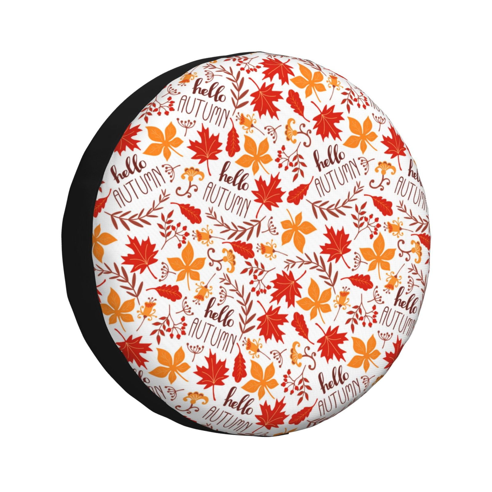 Spare Tire Cover, Hello Autumn Maple Leaf Wheel Cover Tire Covers for ...