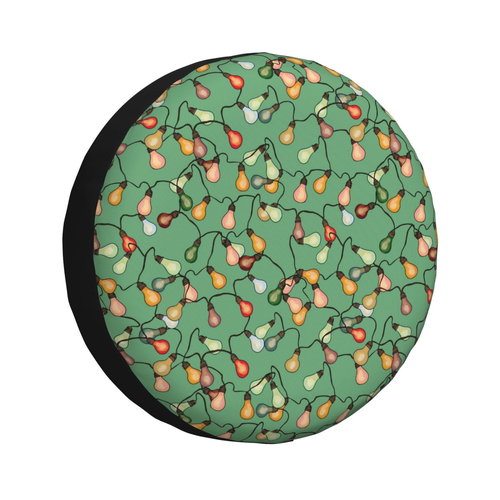 Spare Tire Cover - Light Bulb Print colors Waterproof Sun Protection ...