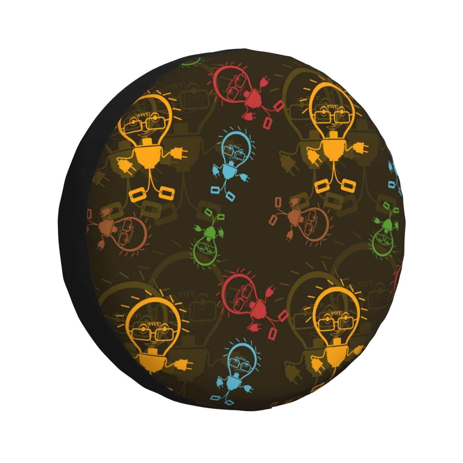 Spare Tire Cover - Light Bulb funny print Universal Fit for RV Car ...