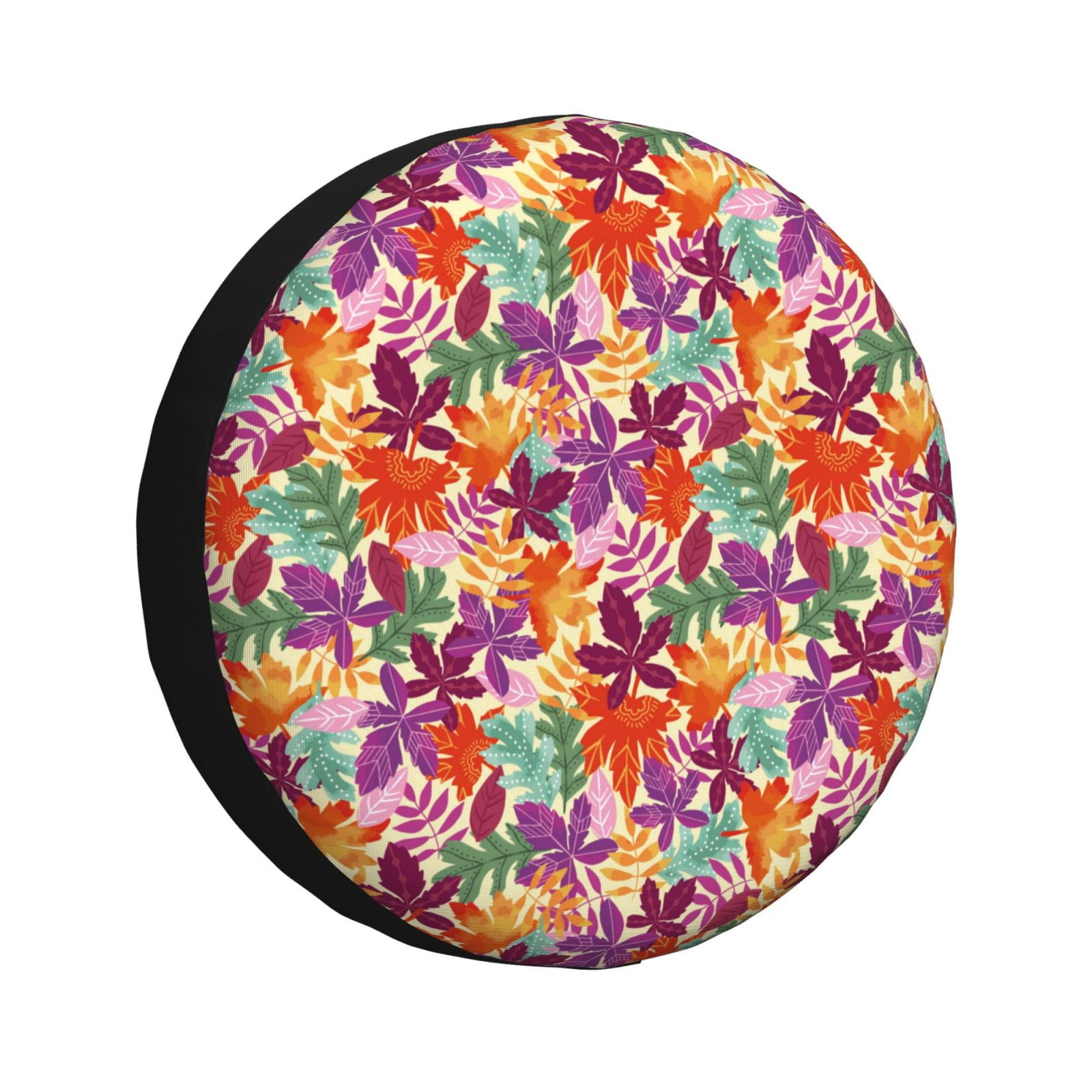 Spare Tire Cover, Maple Leaves Wheel Cover Tire Covers for Trailers Car ...