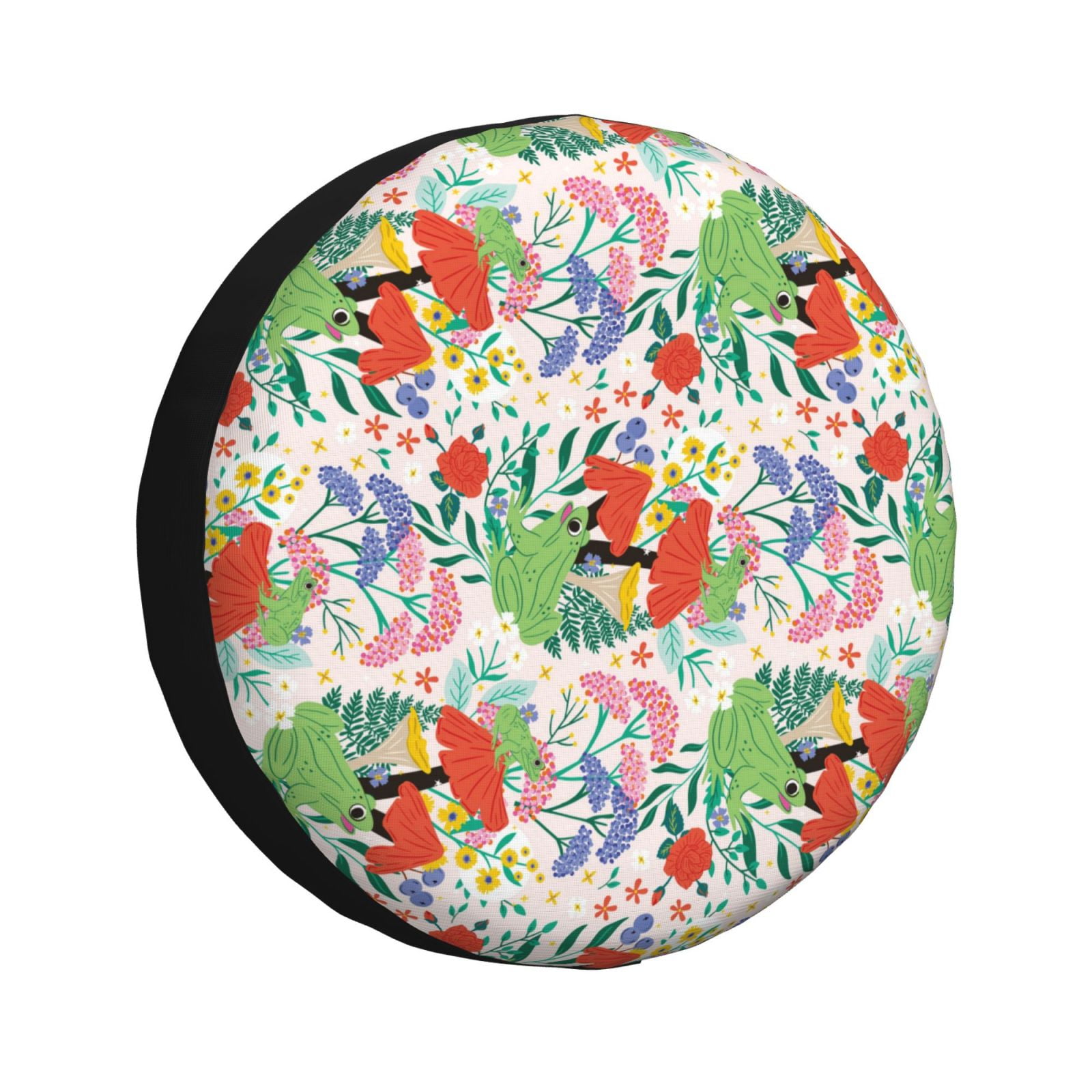 Spare Tire Cover, Mushroom And Frogs Wheel Cover Tire Covers For ...