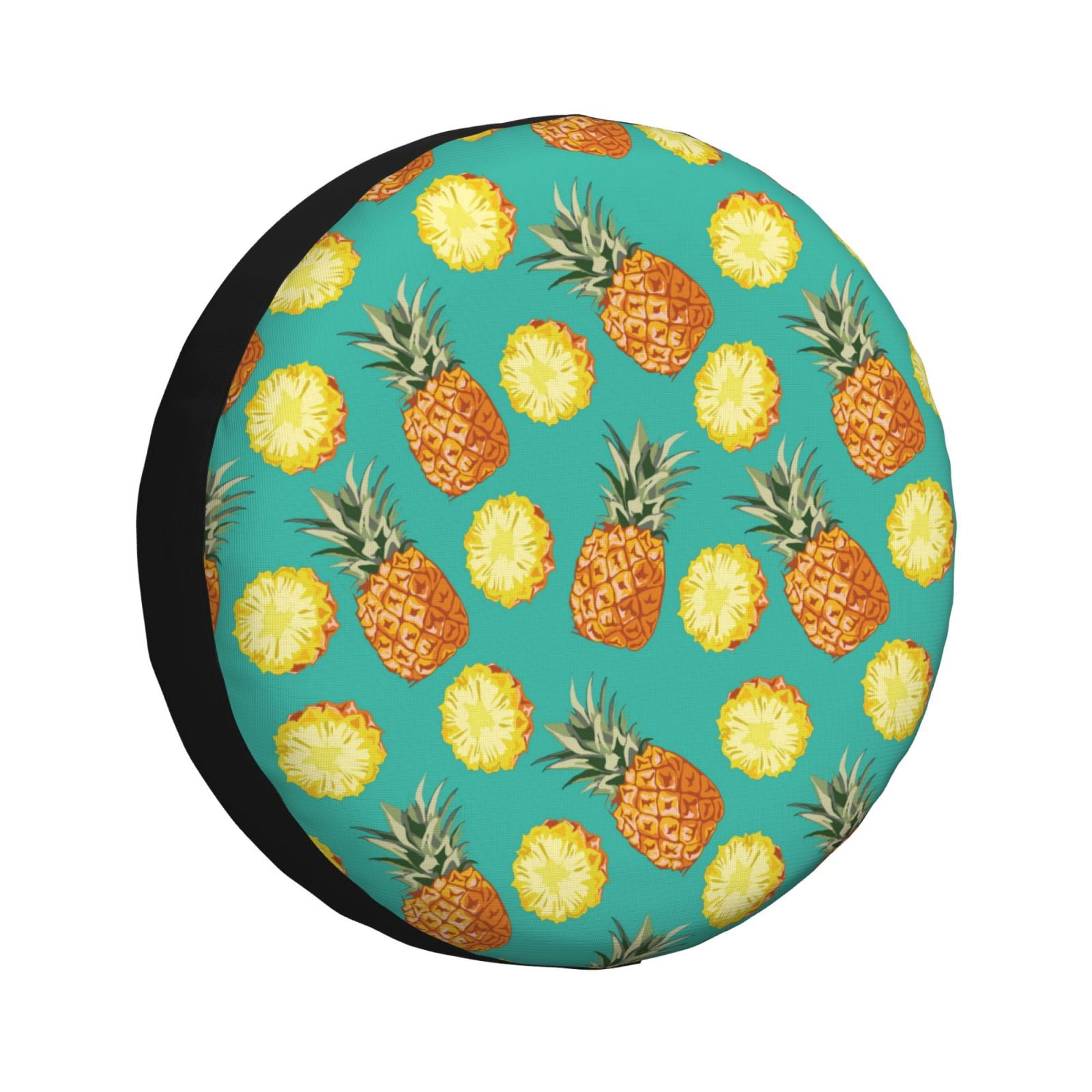 Spare Tire Cover, Orange Pineapple Wheel Cover Tire Covers For Trailers ...
