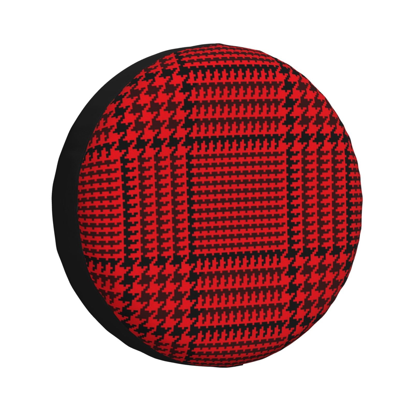 Spare Tire Cover, Red Black Houndstooth Wheel Cover Tire Covers for ...
