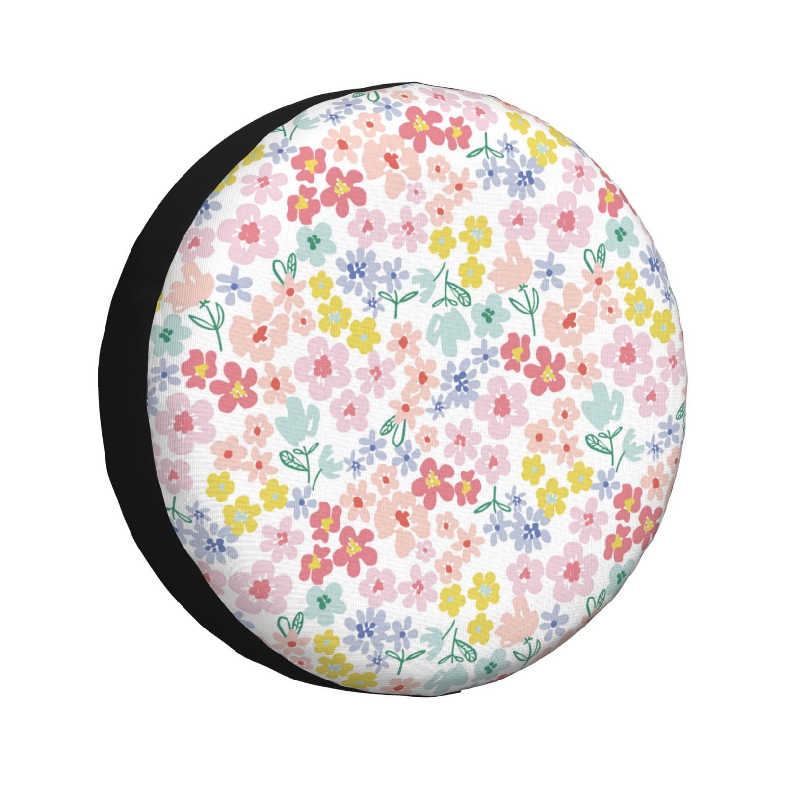 Spare Tire Cover Retro floral A Waterproof Trailer Tire Covers 14''-17 ...