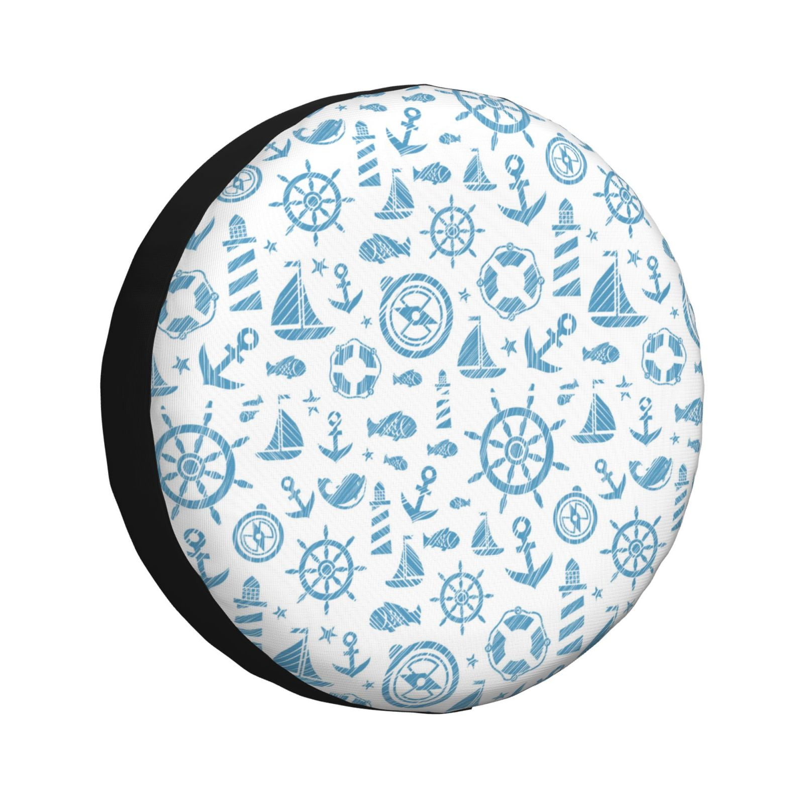 Spare Tire Cover, Rudder Sailing Ship Wheel Cover Tire Covers For ...
