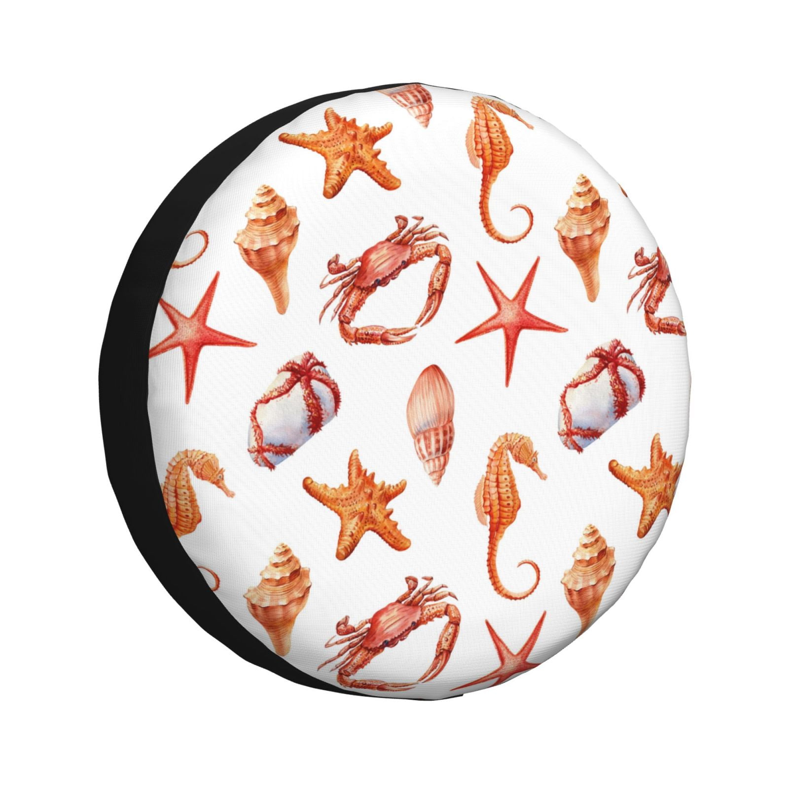 Spare Tire Cover - Seahorse Starfish Crab Universal Fit for RV Car ...