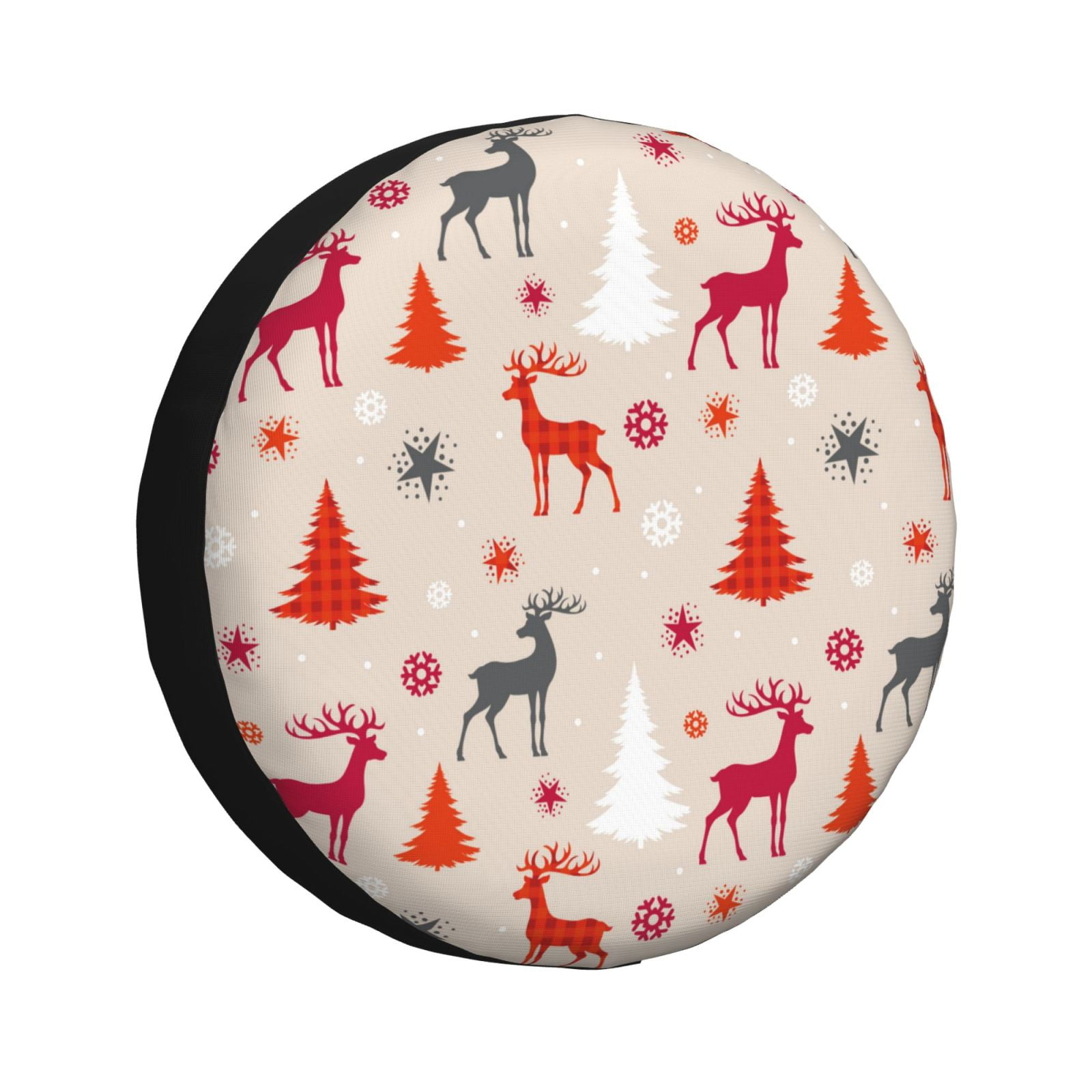 Spare Tire Cover, Simple Painted Deer Trees Stars Tire Covers for ...