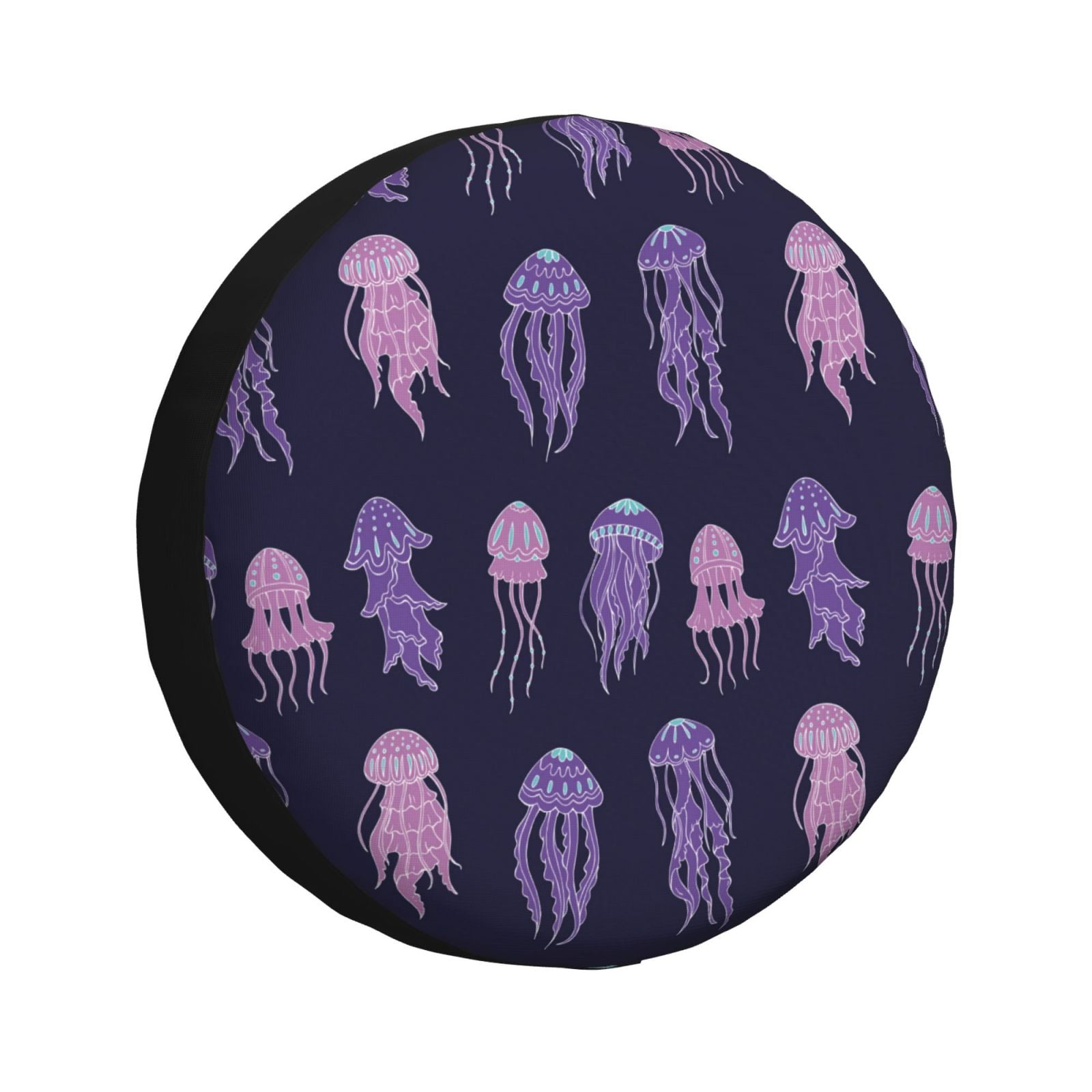 Spare Tire Cover, Sketch Jellyfish Wheel Cover Tire Covers For Trailers ...