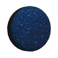 Spare Tire Cover, Sparkling Blue Glitter Wheel Cover Tire Covers for ...