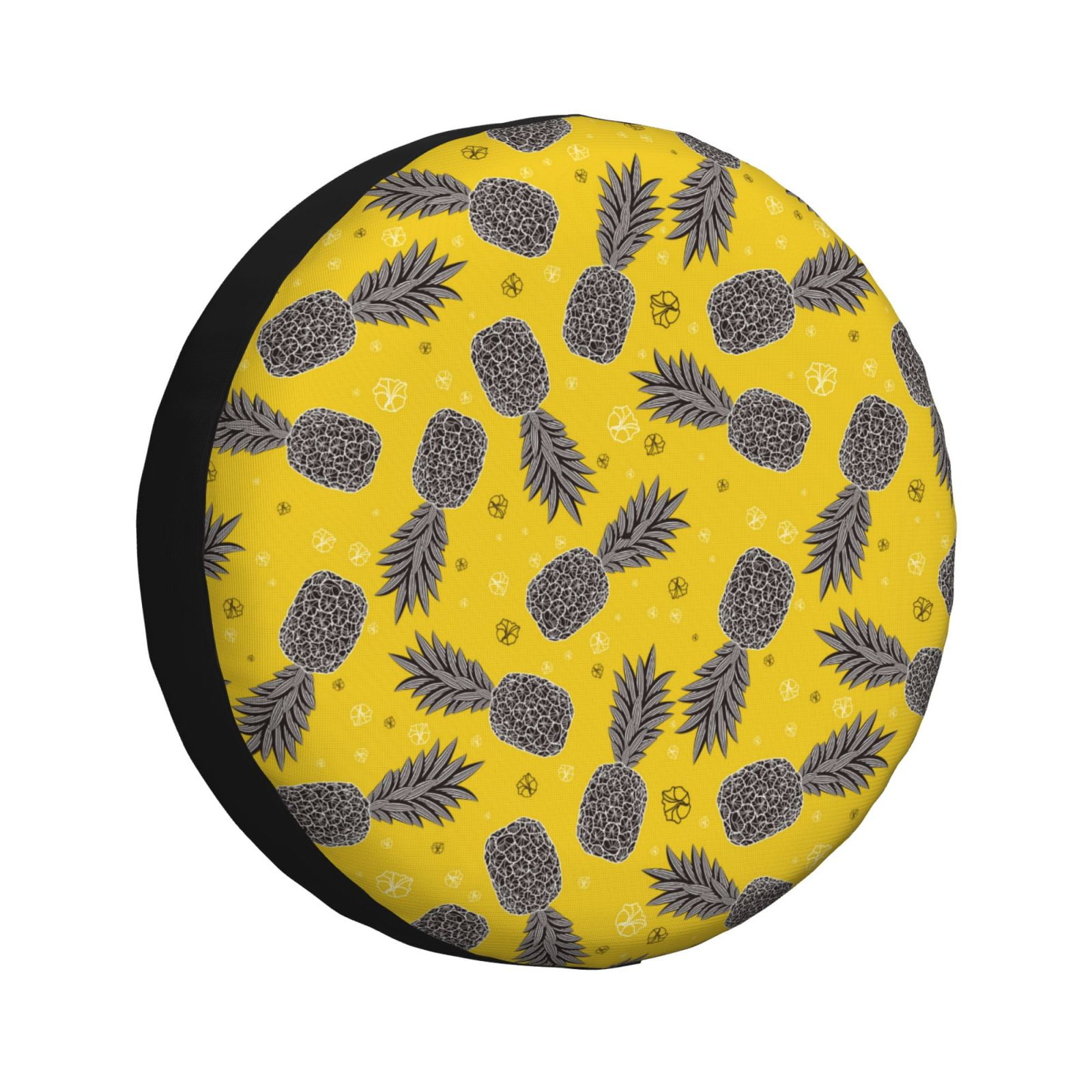 Spare Tire Cover, Summer Pineapple Wheel Cover Tire Covers For Trailers ...