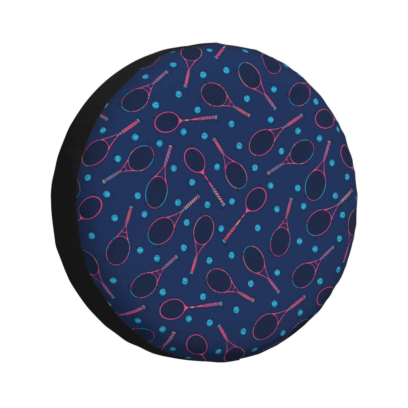 Spare Tire Cover, Tennis Racket Wheel Cover Tire Covers for Trailers ...
