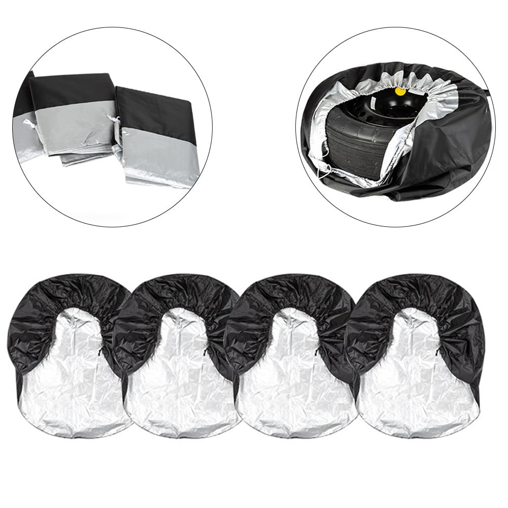 Spare Tire Cover Trailer Wheel Tyre Protector Against Sun Rain Car ...