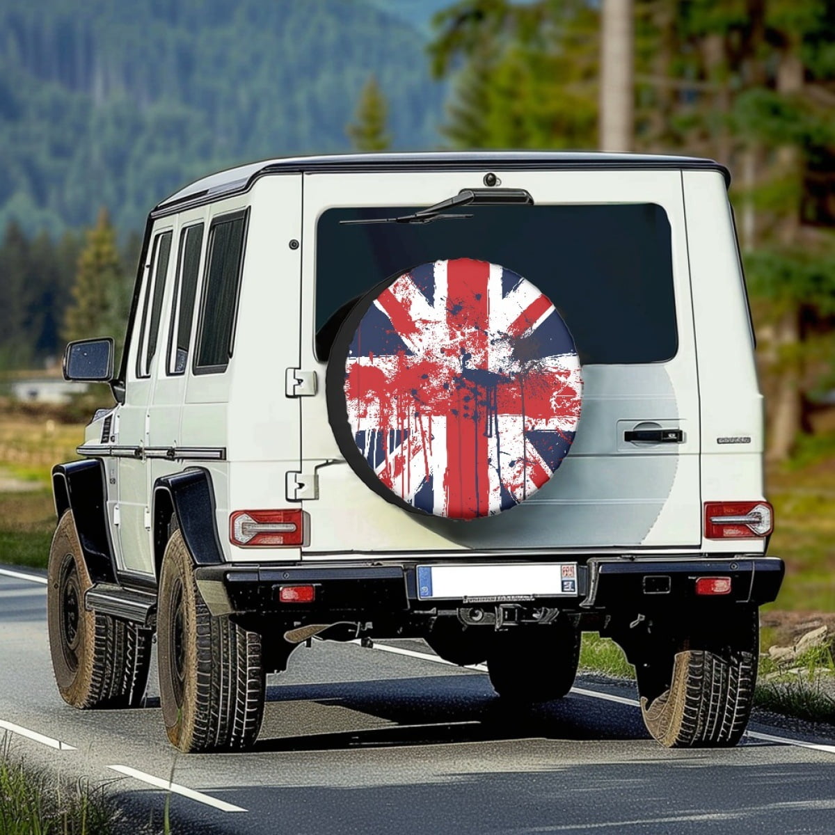 Spare Tire Cover, Universal Tire Cover, Dust Protection Cover. For trailers, RVs, vans, SUVs ...