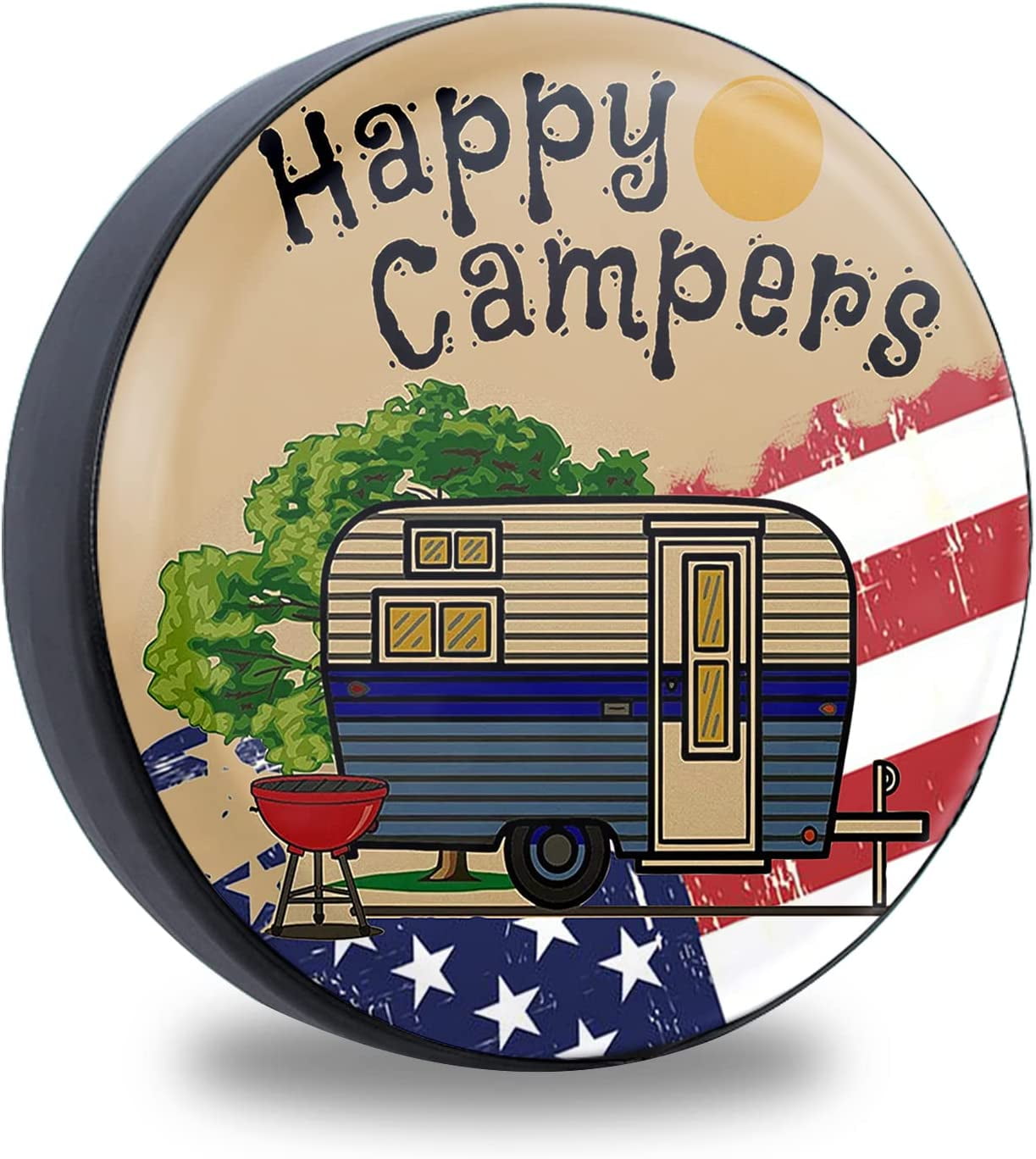 Spare Tire Cover Weatherproof Universal Wheel Protectors for RV Camper ...