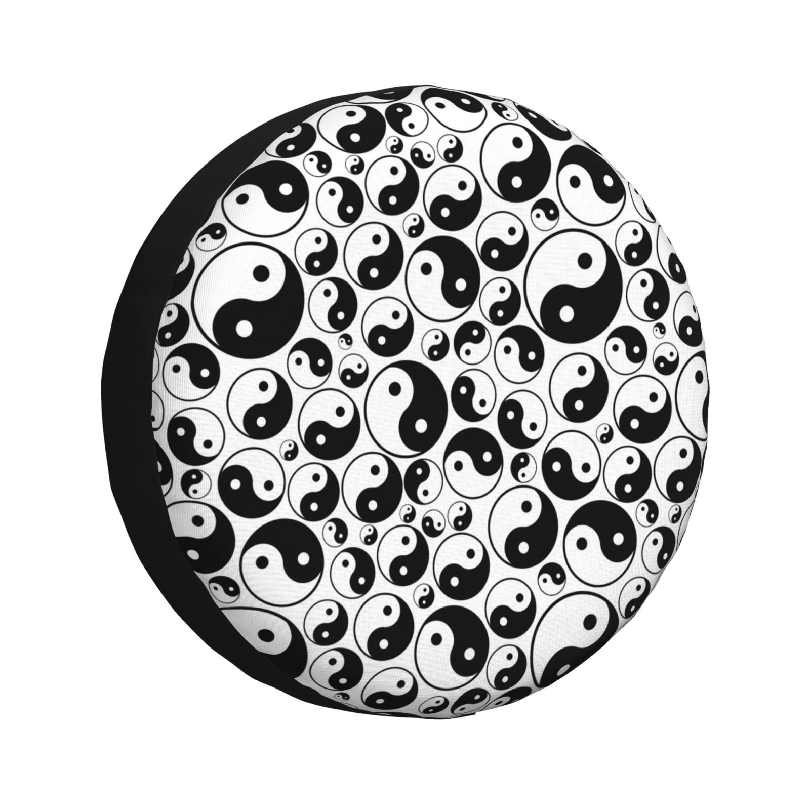 Spare Tire Cover, Yin And Yang Wheel Cover Tire Covers for Trailers Car ...