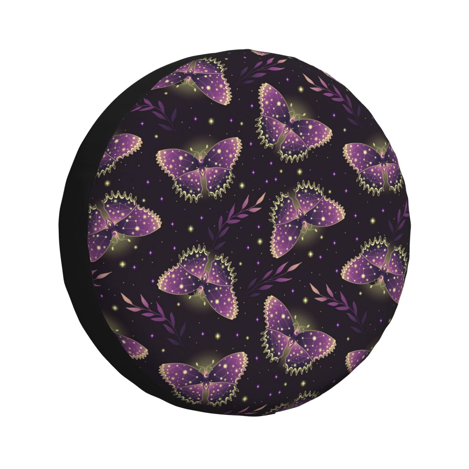 Spare Tire Cover, aesthetic starry sky Night butterfly Wheel Cover Tire ...