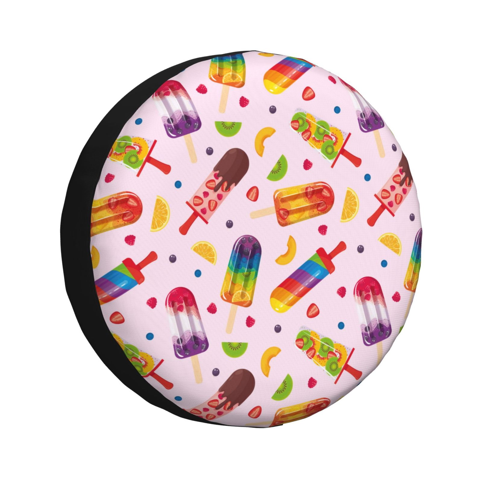Spare Tire Cover - cartoon Popsicle Waterproof Sun Protection Universal ...