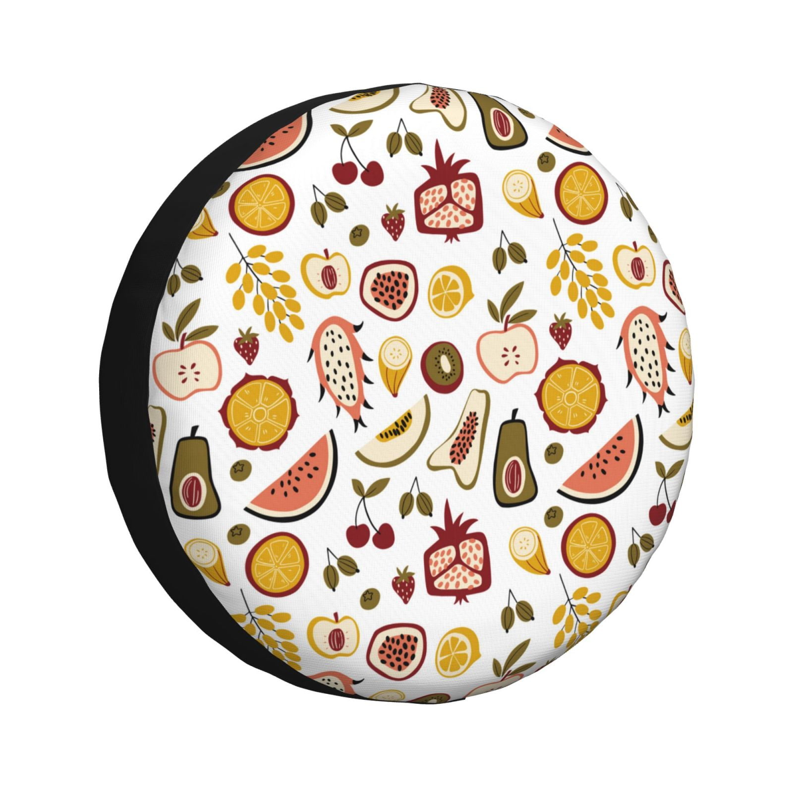 Spare Tire Cover cartoon watermelon Waterproof Trailer Tire Covers 14 ...