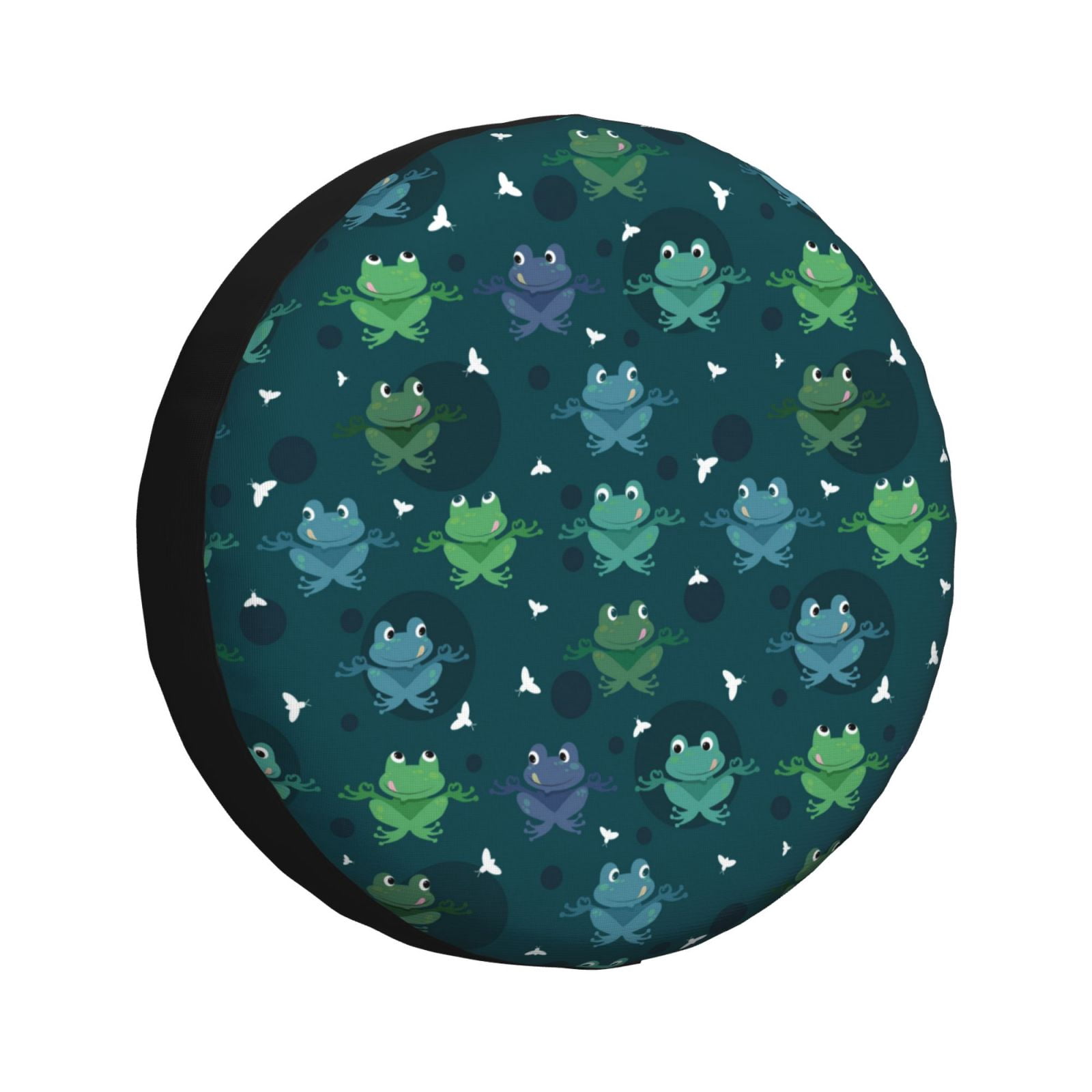 Spare Tire Cover, funny green frogs yoga Wheel Cover Tire Covers for ...