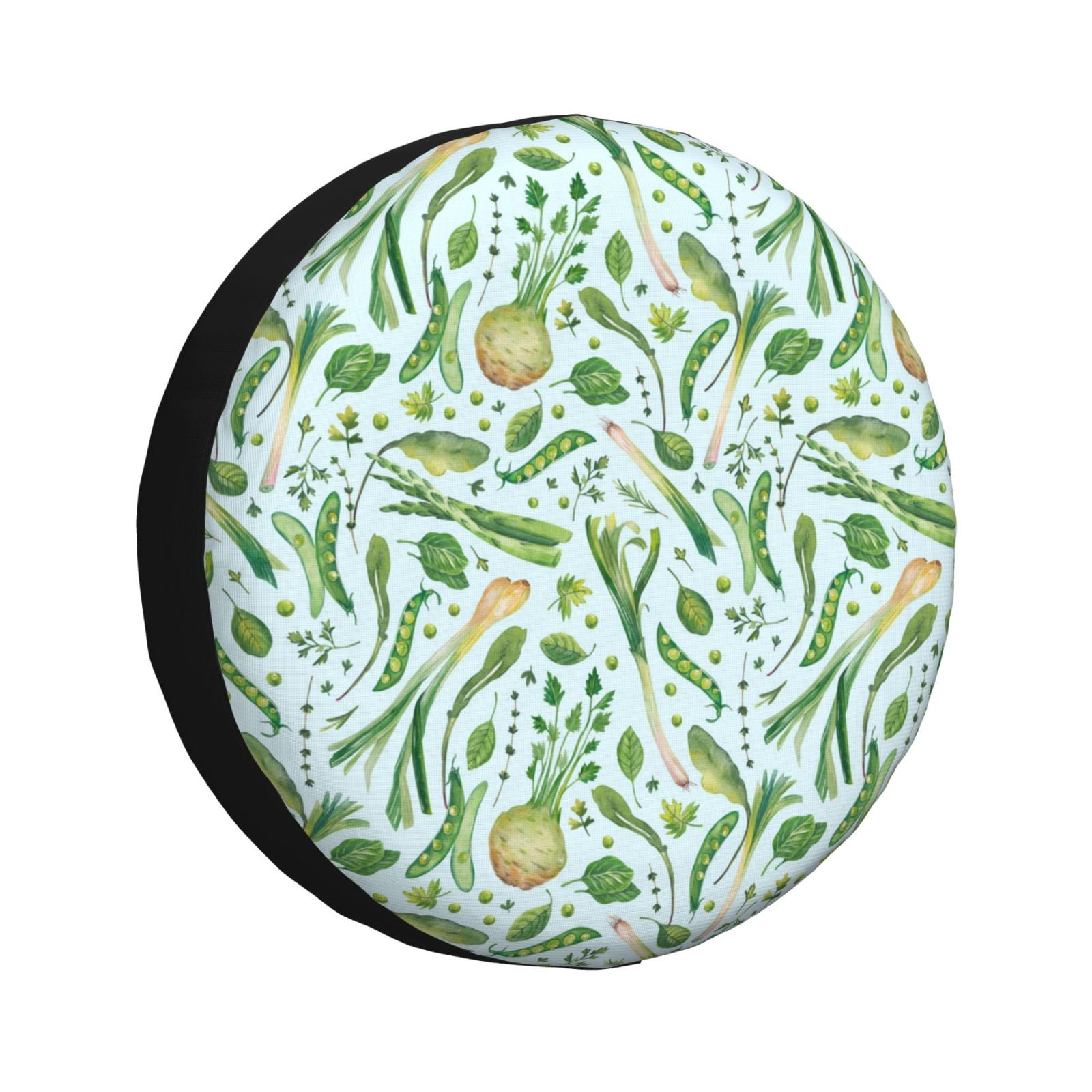 Spare Tire Cover - green Peas vegetable Waterproof Sun Protection ...