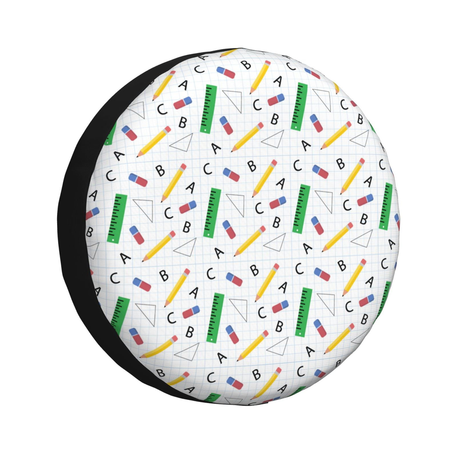 Spare Tire Cover pencil ruler Waterproof Trailer Tire Covers 14''-17 ...