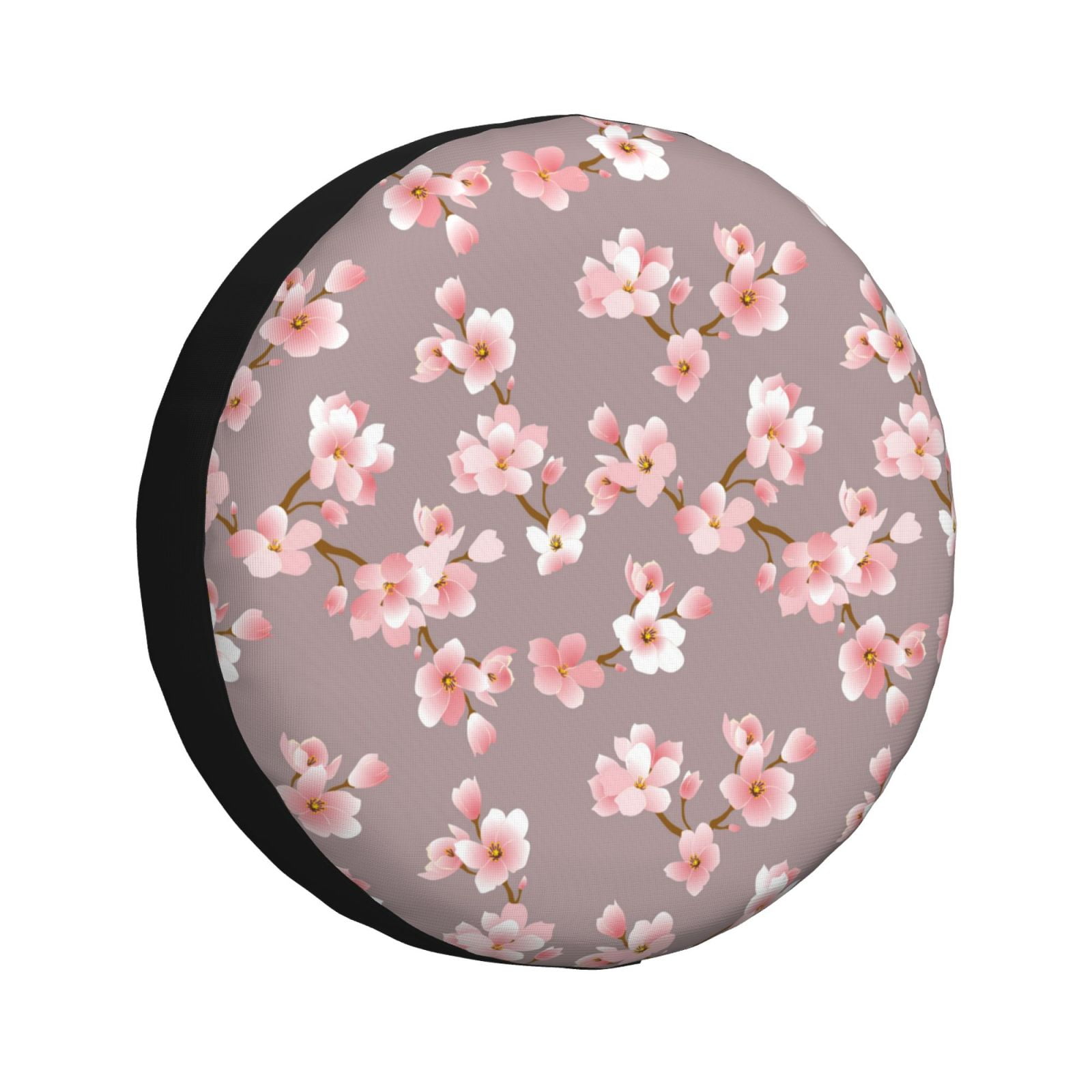 Spare Tire Cover pink berry blossoms Elegant cute Waterproof Trailer ...