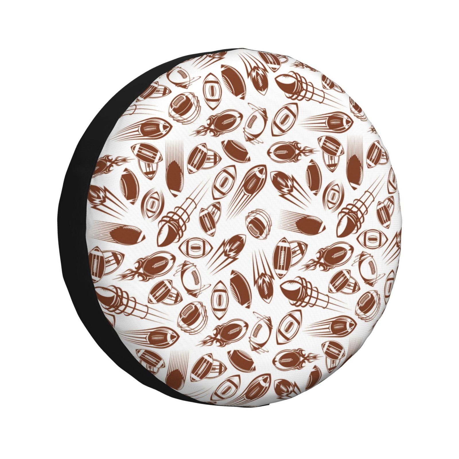 Spare Tire Cover - rugby style Waterproof Sun Protection Universal Tire ...