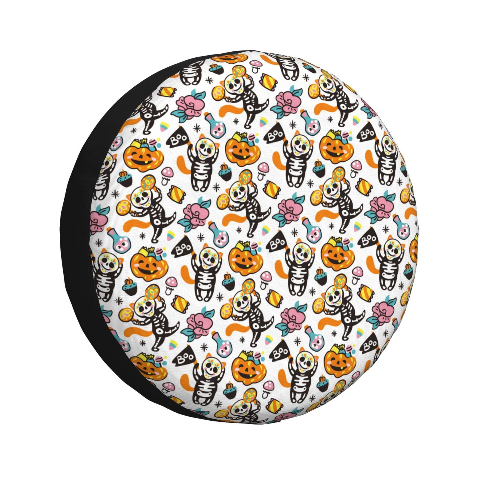 Spare Tire Cover, skeleton_and_roza Wheel Cover Tire Covers for ...