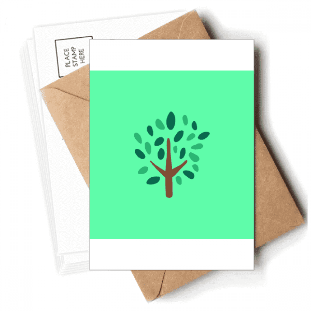 Spare Tree Vectorgraph Postcards Envelopes Blank Note Cards Mailing ...