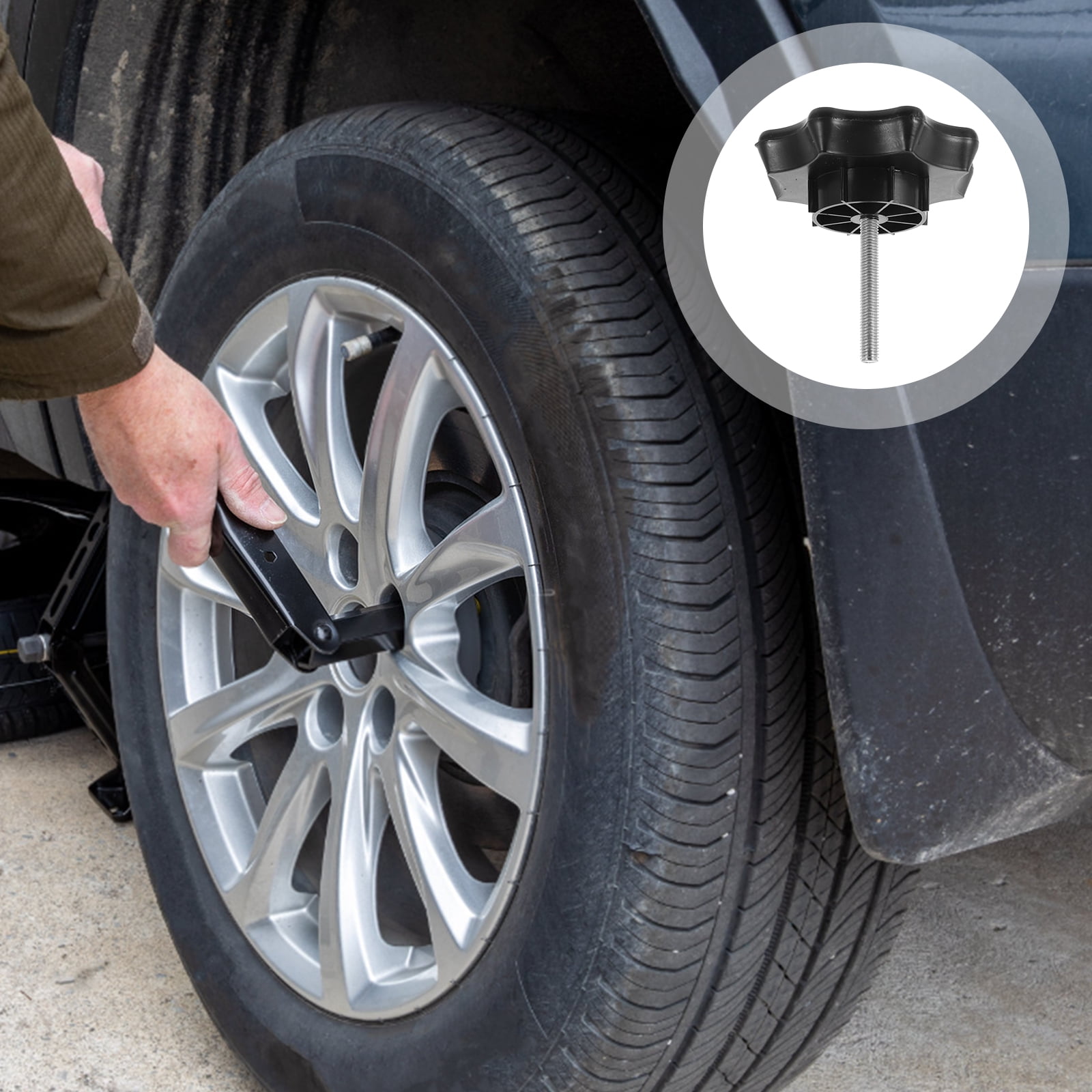 Spare Tyre Screw Tire Bolt Retainer Clamp Tire Replacement Bolt Tire ...