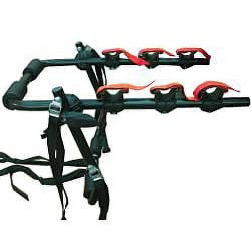 Sparehand 3-Bike Trunk Mounted Car Rack for All Frame Types, 80 lb. Max ...