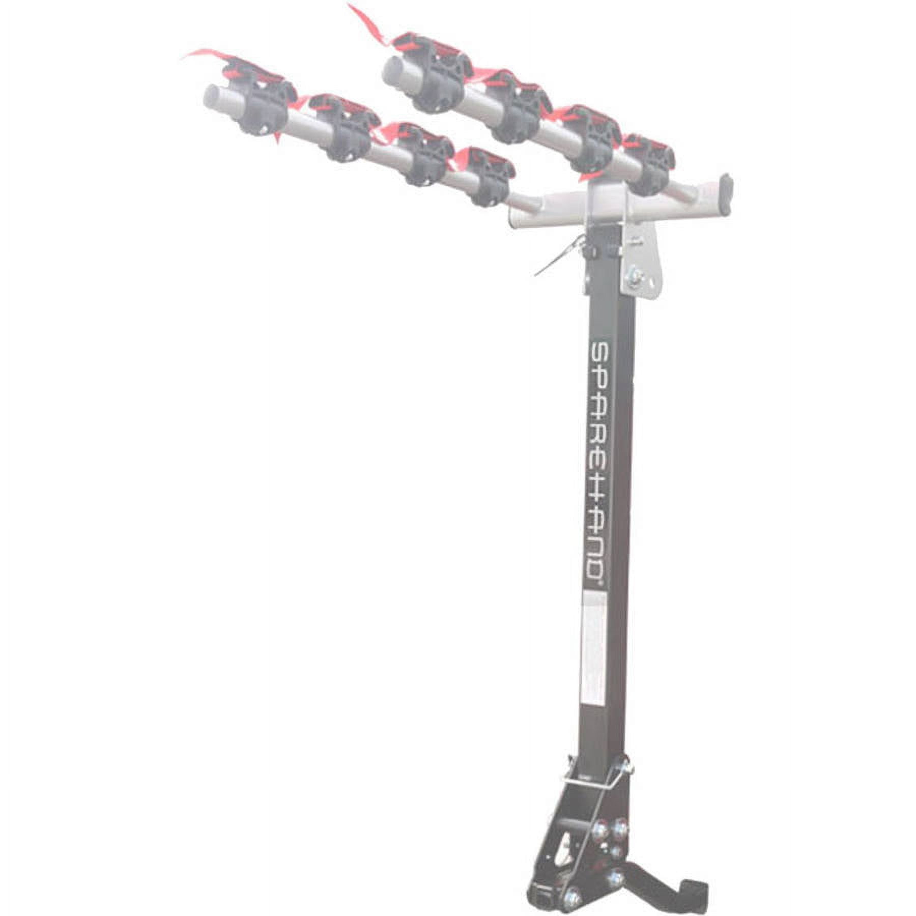 Sparehand 4-Bike Hitch Mount Vehicle Rack for All Frame Types, 132 lb ...