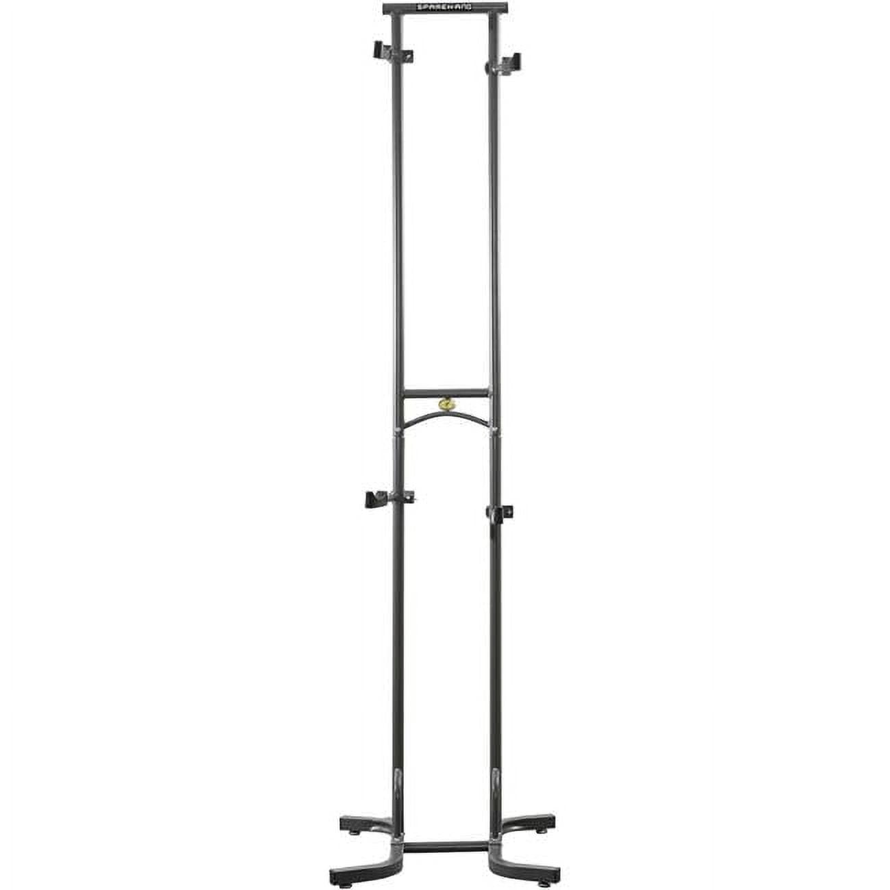 Sparehand DBR-830 Freestanding Adjustable Dual Bike Rack Storage System ...