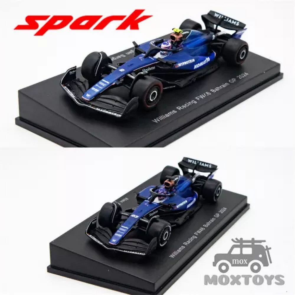 Spark 1:64 Williams Racing FW46 No.2 / No.23 Diecast Model Car ...