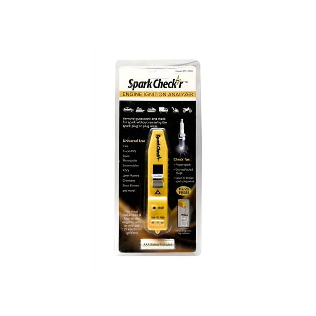 Spark Check'r Ignition Tester SPC-7200 - Engine Spark Plug Test Tool ...
