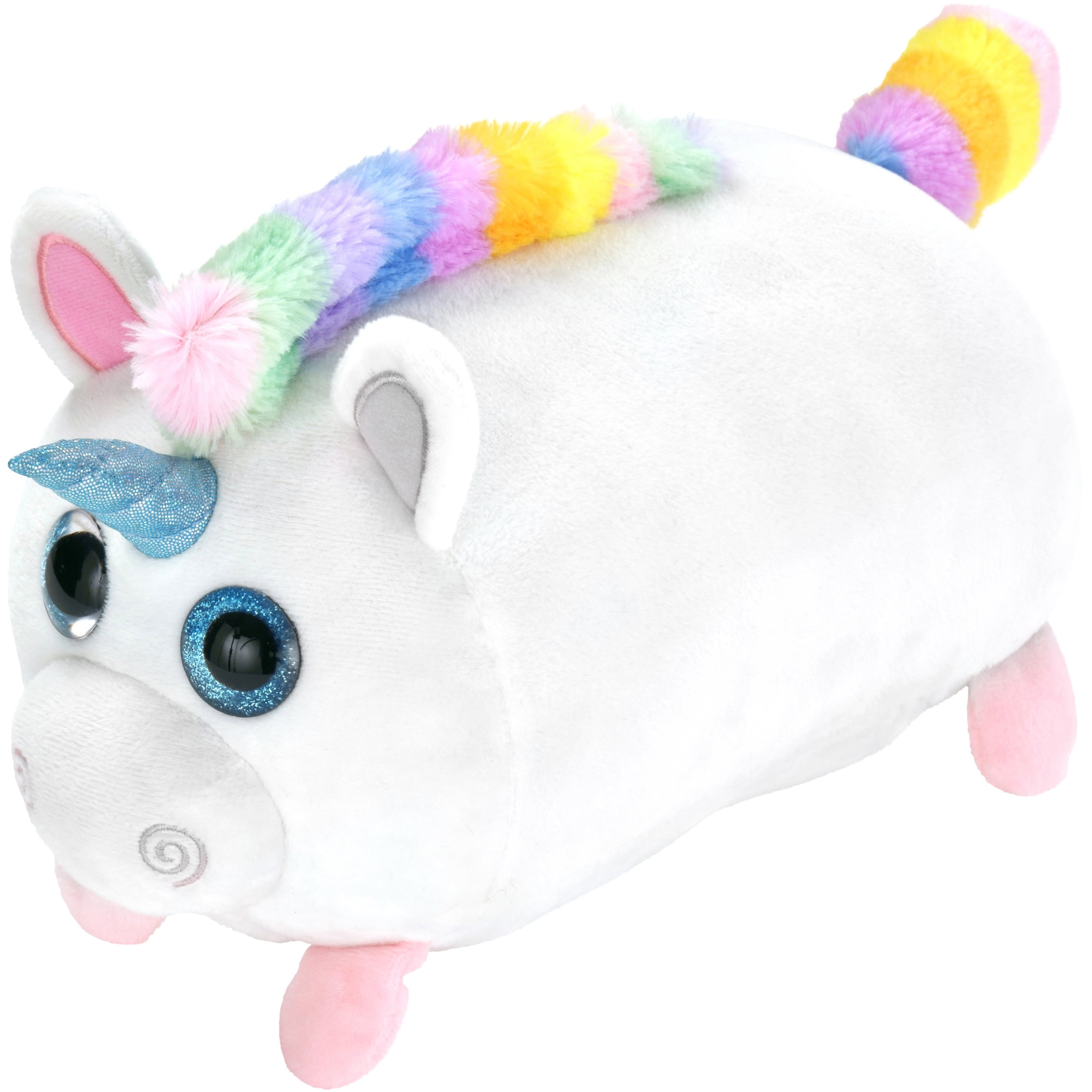 Spark. Create. Imagine. 10" White Unicorn Stacking Plush - Walmart.com