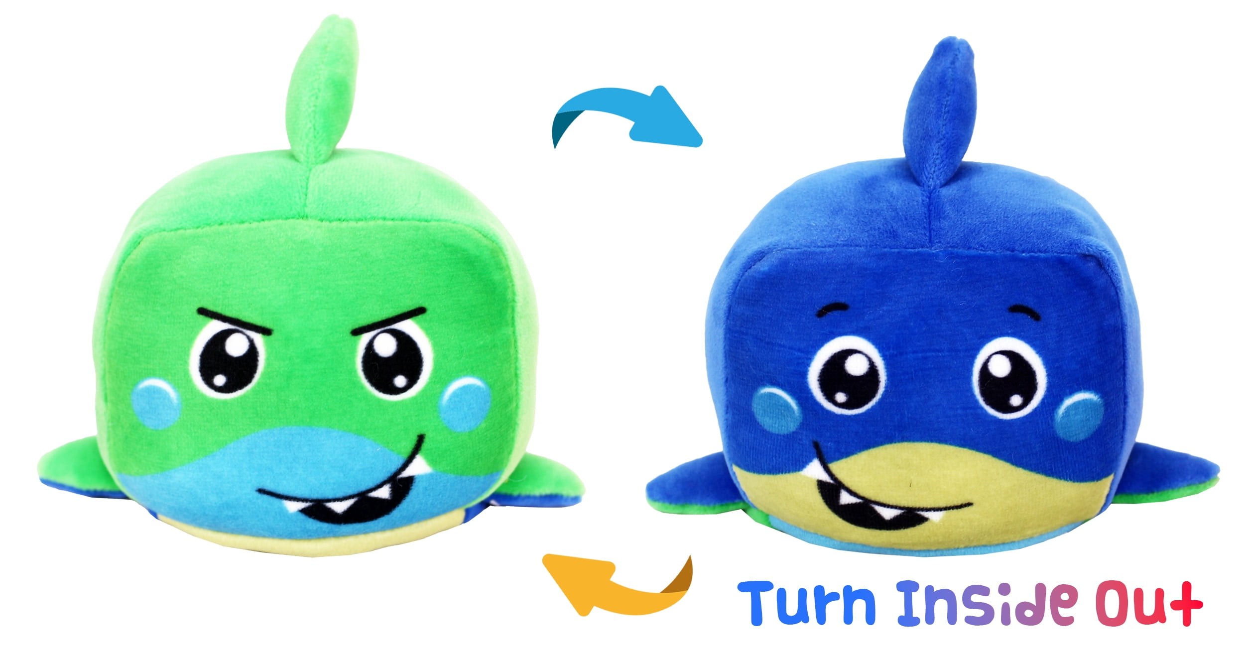 Spark Create Imagine 3.5'' Reversible Shark Plush Toy - Walmart.com