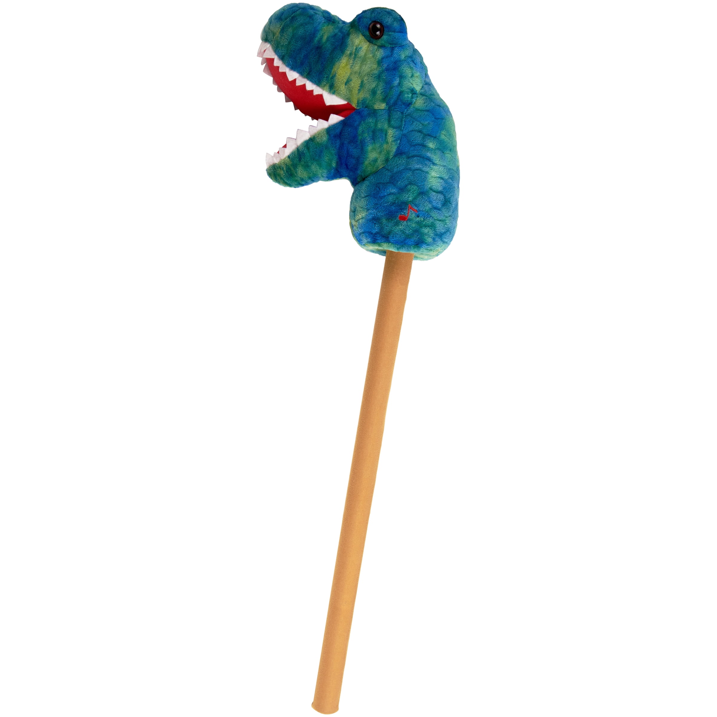 Spark. Create. Imagine. 30" Blue Dinosaur Plush Stick Animal - Walmart.com