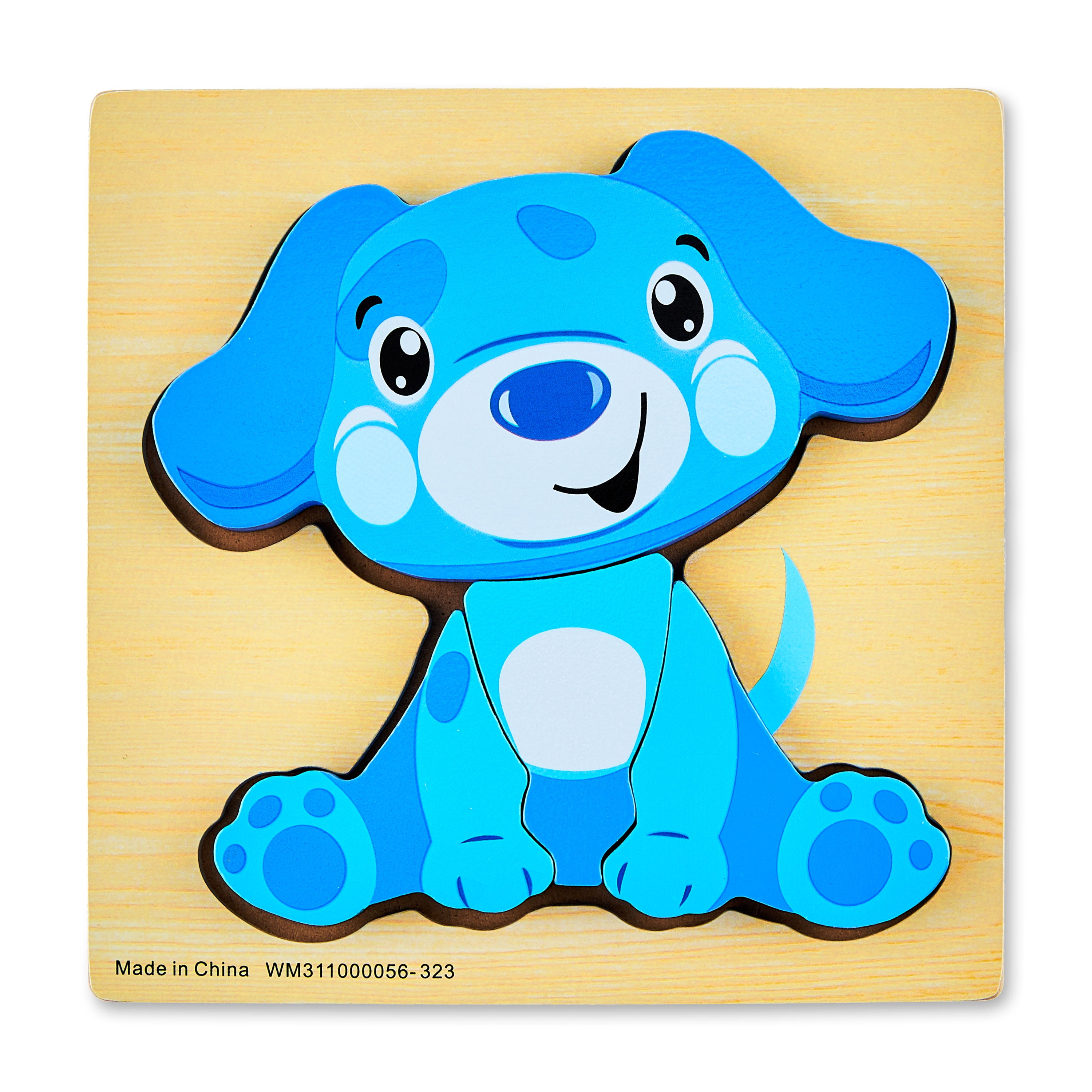 Spark Create Imagine 4-Piece Wooden Dog Mini Puzzle - Walmart.com