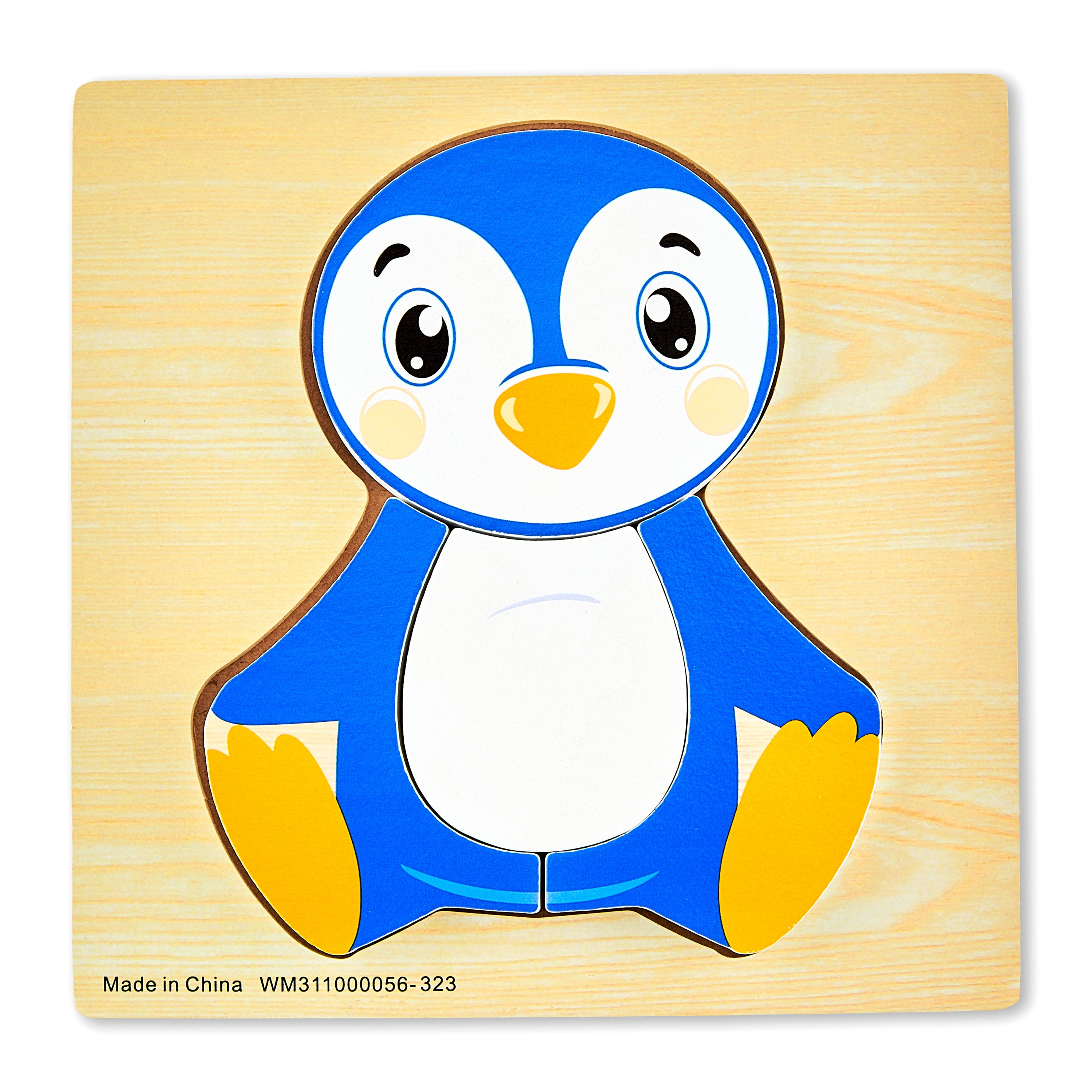 Spark Create Imagine 4-Piece Wooden Penguin Puzzle for Toddlers ...