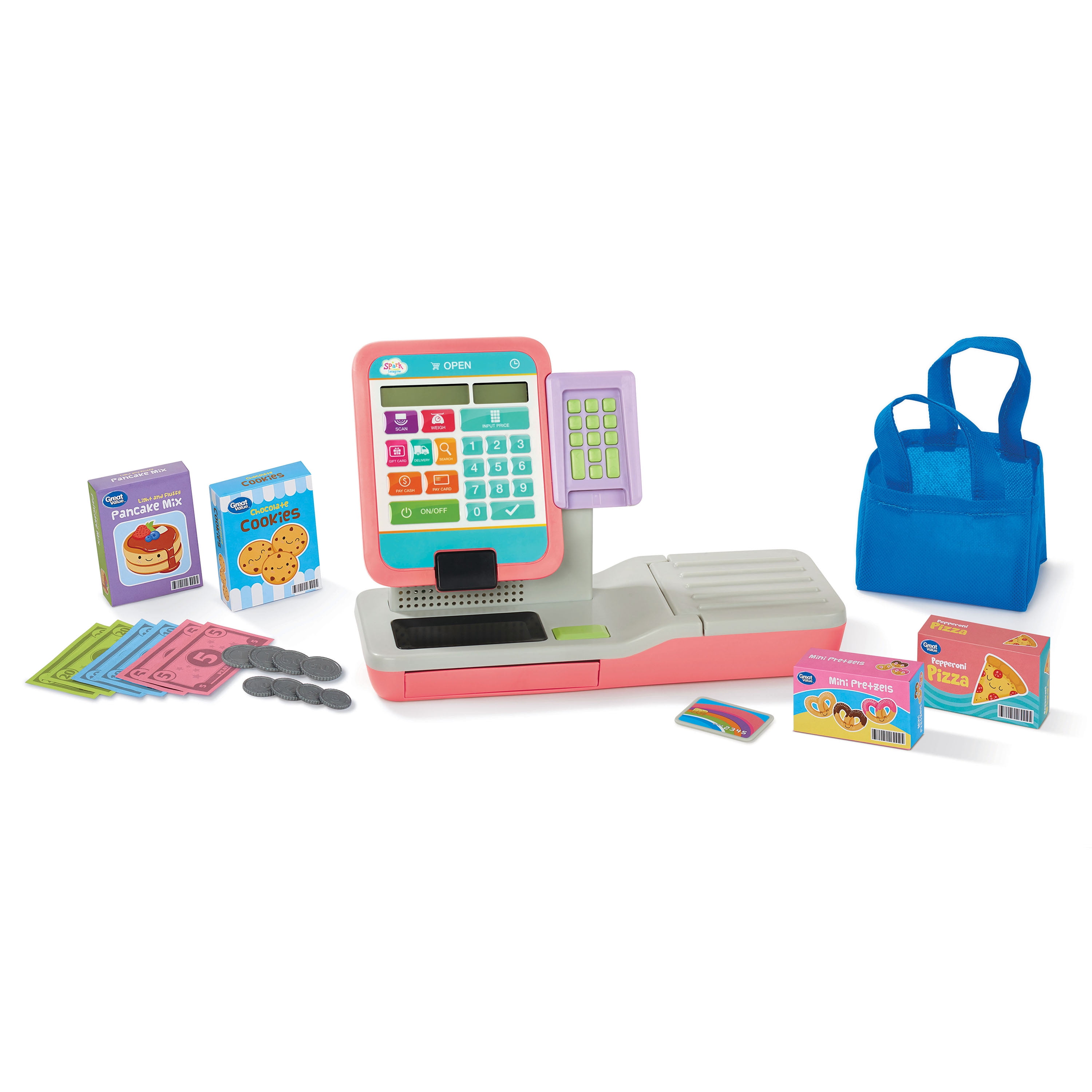 Spark Create Imagine Check Out Station Play Cash Register with Play ...