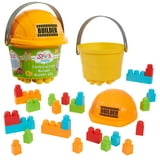 Spark Create Imagine Construction Builder Bucket, Kids Toys for Ages 3 ...