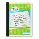 Spark Create Imagine Creative Writing Tablet, Ruled, 100 Sheets for ...