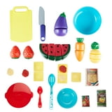 Spark Create Imagine Veggie Kids Pretend Chef Play Set, 31 Pieces - Walmart.com